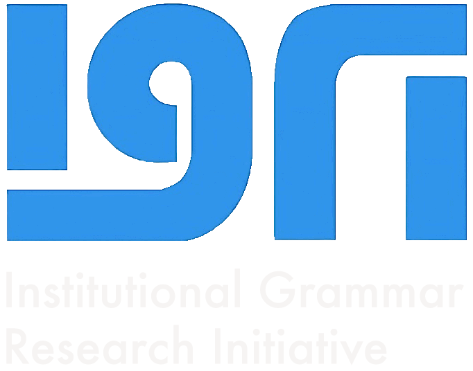 Institutional Grammar Research Initiative - IGRI